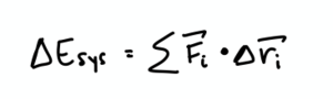Work and Energy for an Extended System - Physics Book
